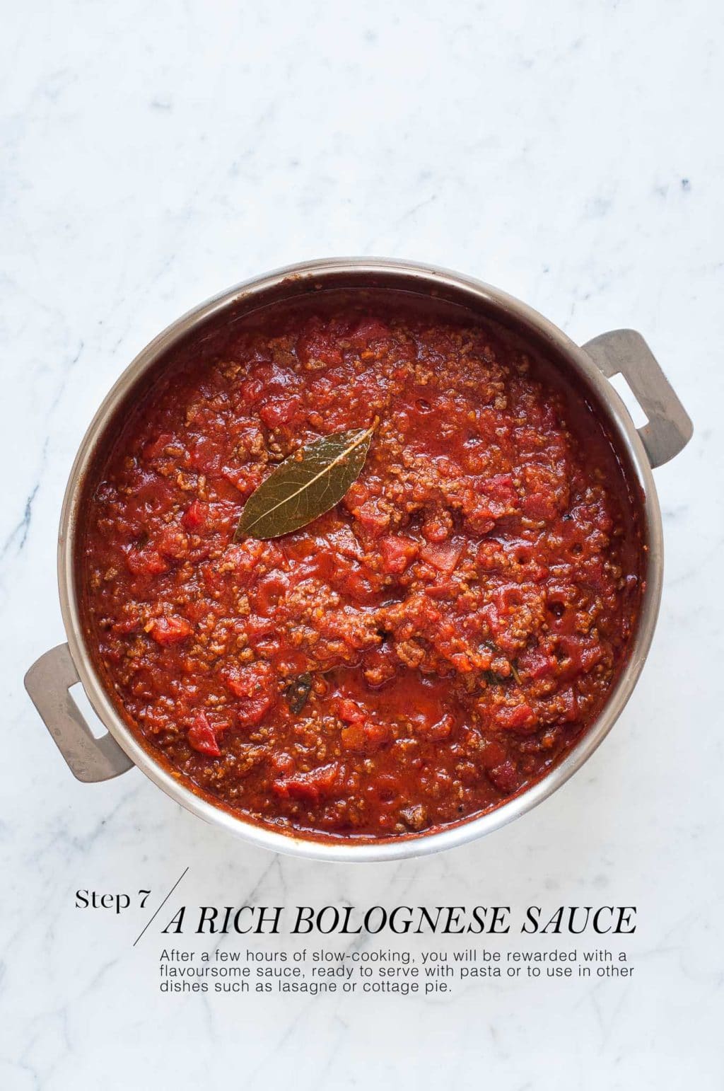 Spaghetti Bolognese with step-by-step photos | Eat, Little Bird