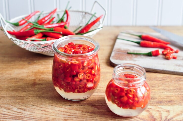 Pickled Chillies – Eat, Little Bird