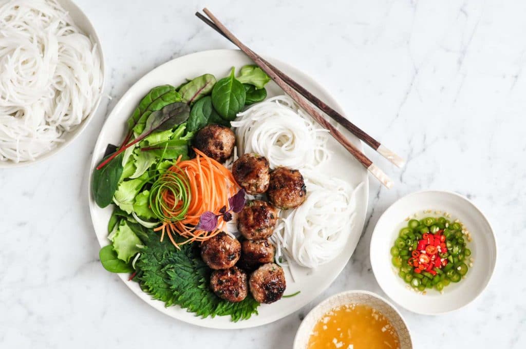 Bun Cha Vietnamese Meatballs With Vermicelli Noodle Salad Eat Bun Cha Vietnamese Meatballs With Vermicelli Noodle Salad Eat