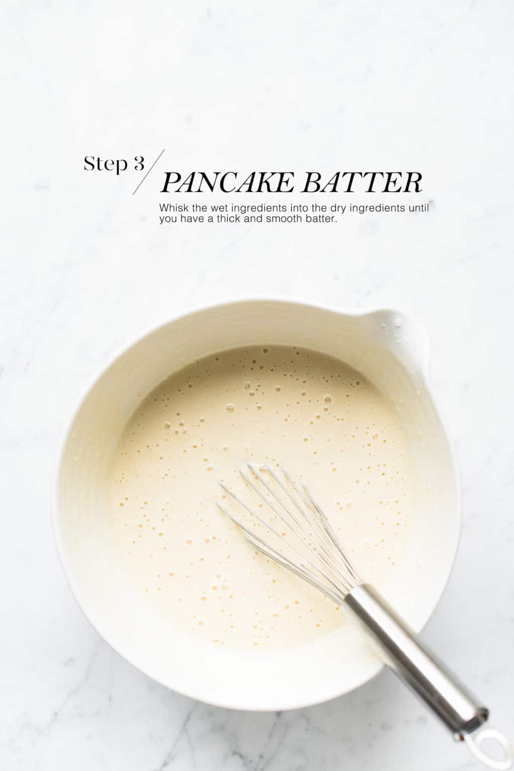 Easy Fluffy Pancakes with Step-by-Step Photos | Eat, Little Bird