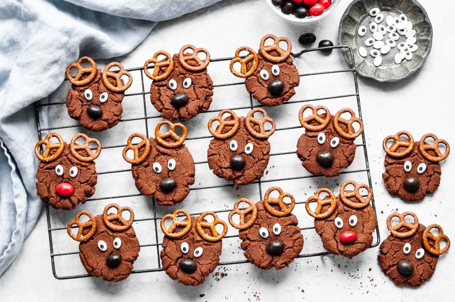 Reindeer Christmas Cookies – Eat, Little Bird