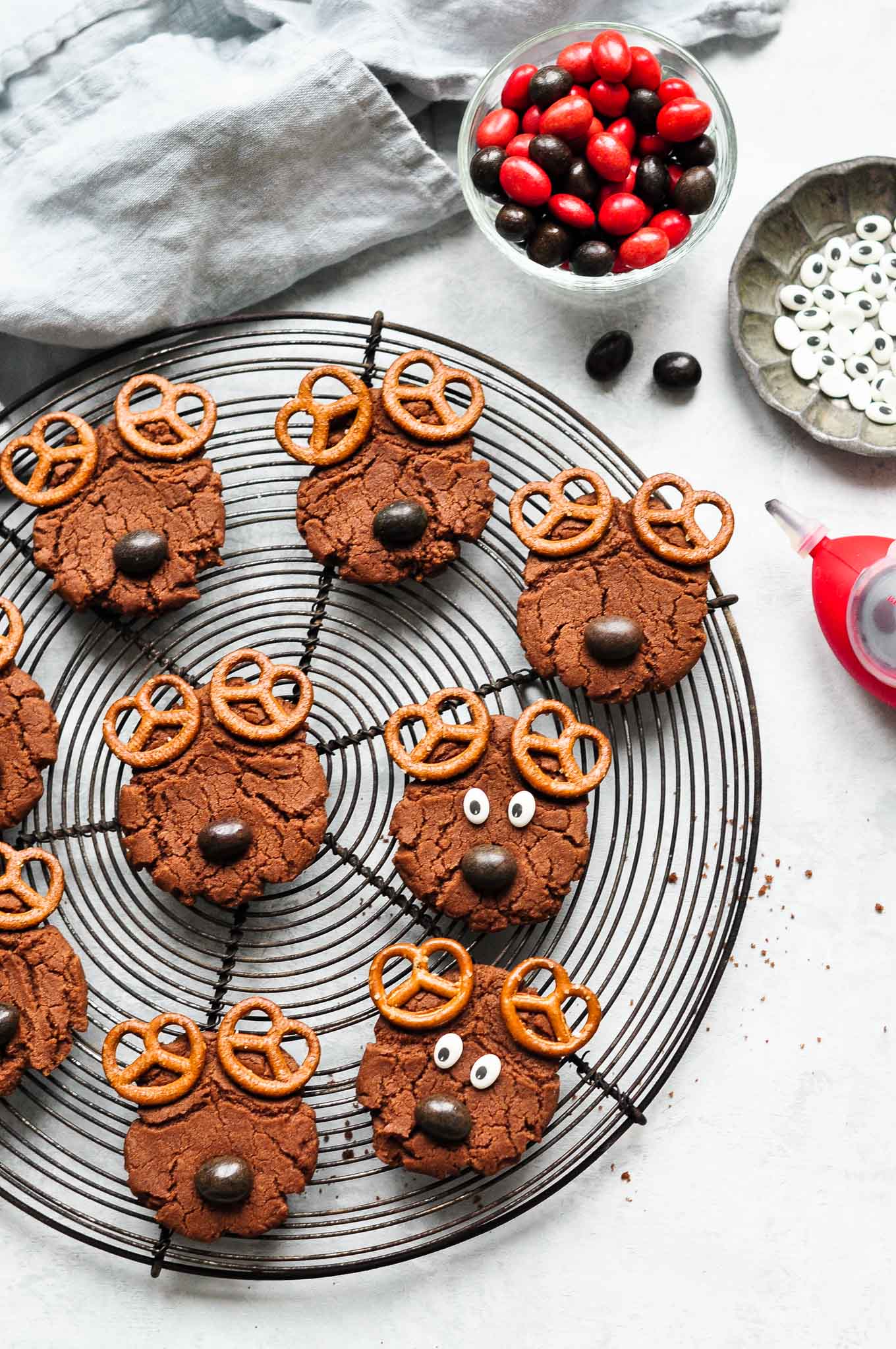 Reindeer Christmas Cookies – Eat, Little Bird