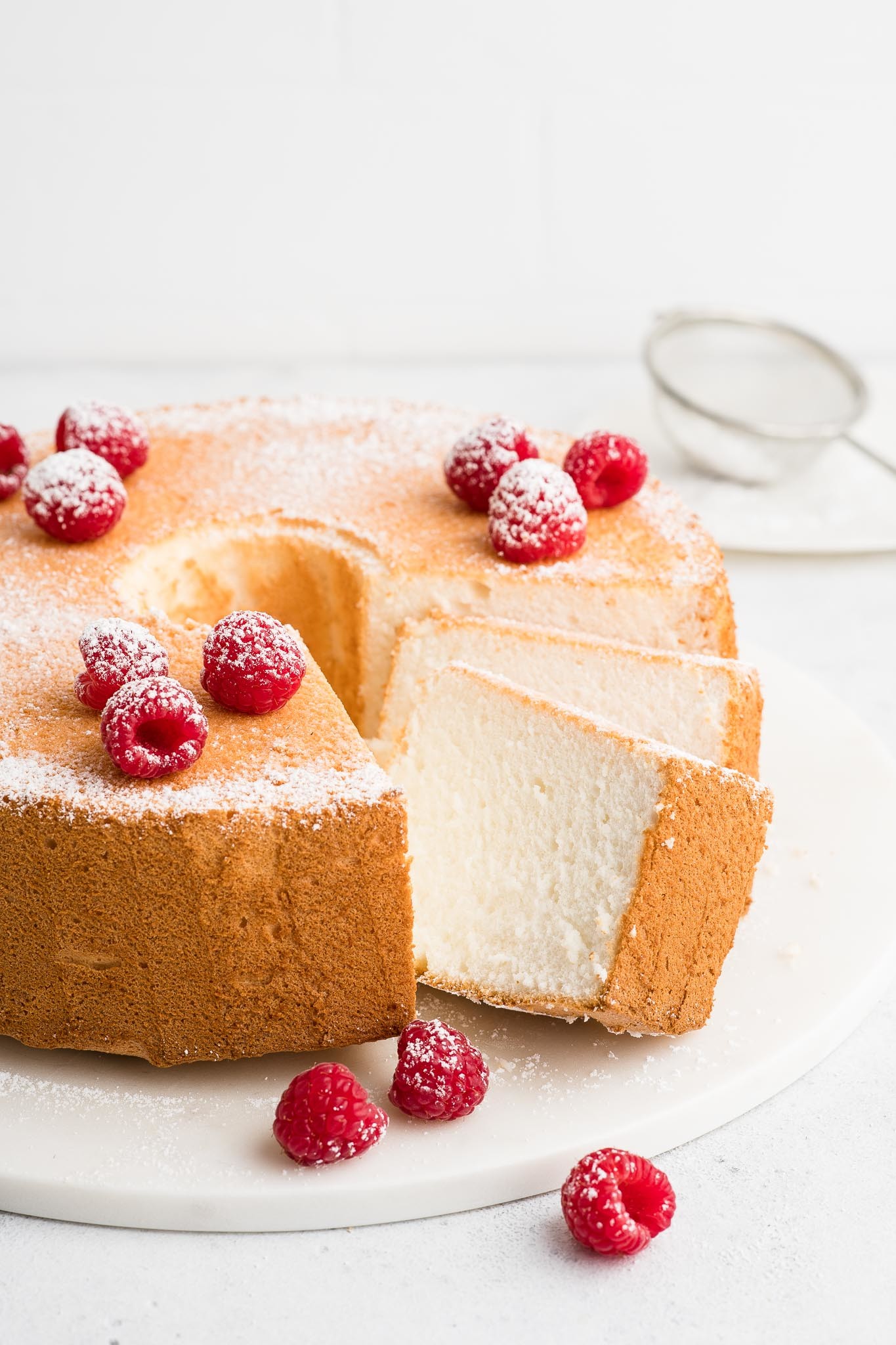 Angel Food Cake with step-by-step photos | Eat, Little Bird