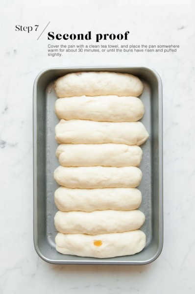 Iced Finger Buns with step-by-step photos | Eat, Little Bird