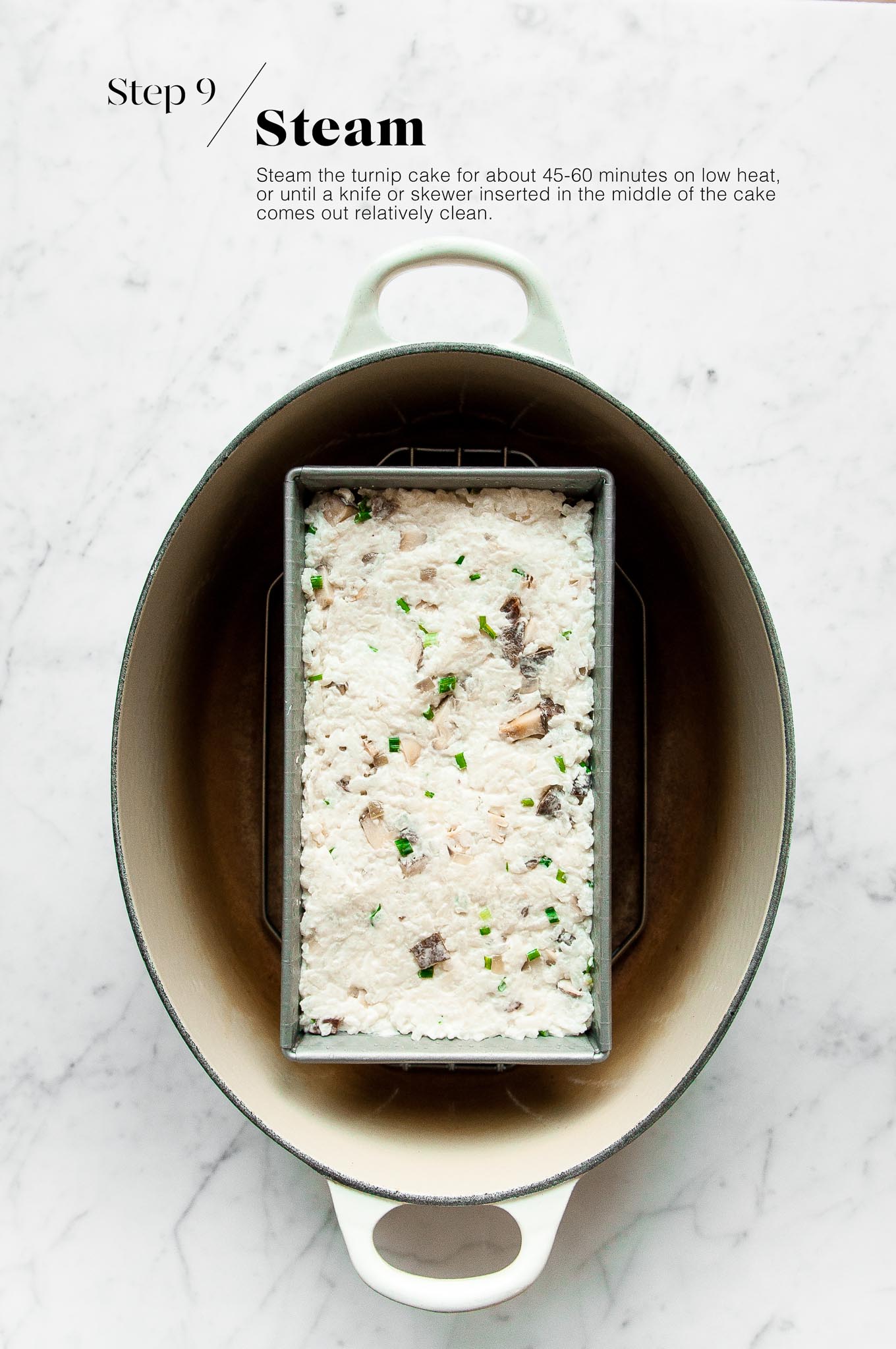 Chinese Turnip Cake with step-by-step photos | Eat, Little Bird