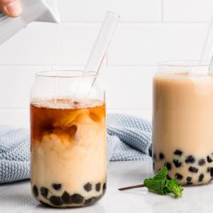 How to make Bubble Tea (Boba Tea) with step-by-step photos