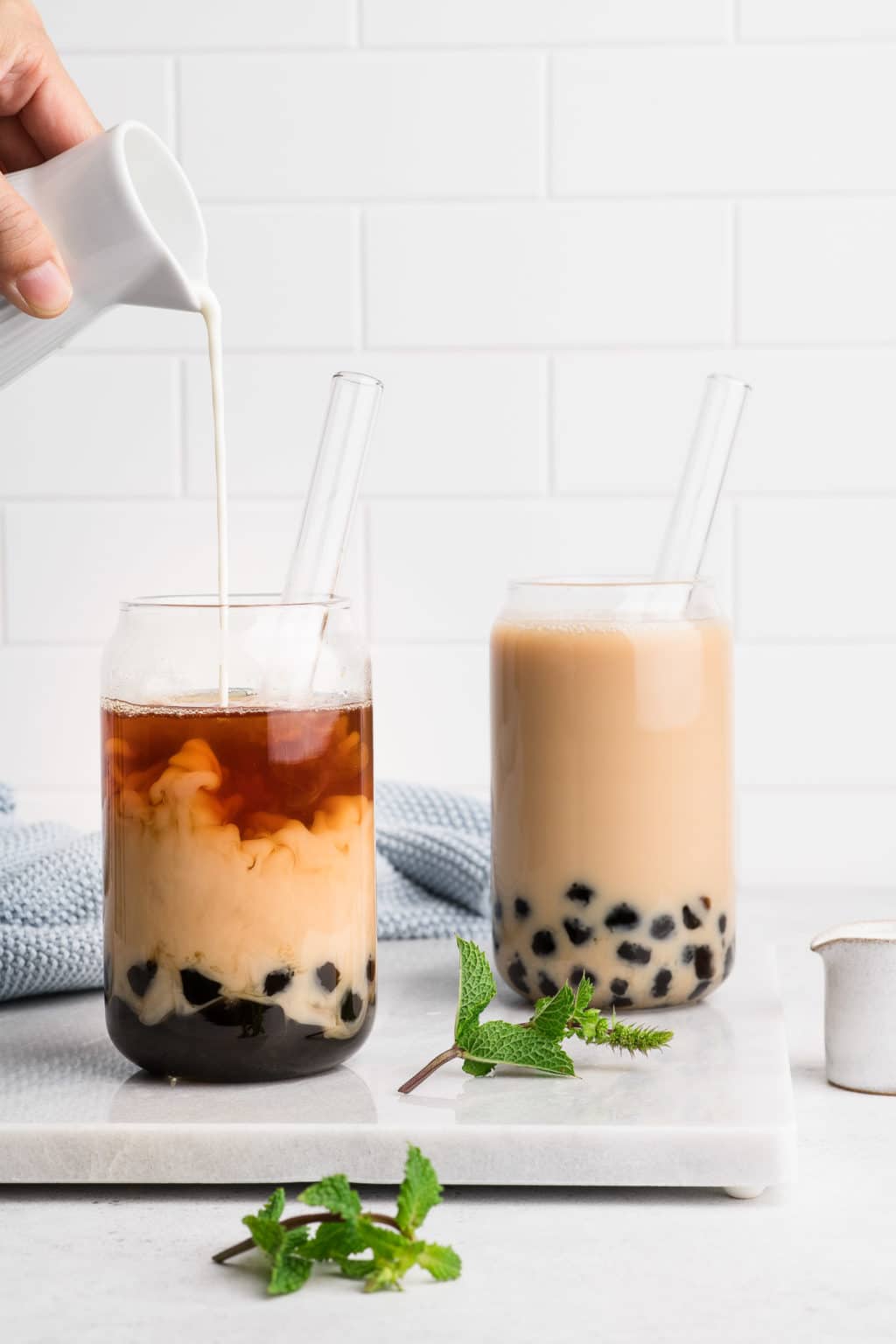 How to make Bubble Tea (Boba Tea) with step-by-step photos