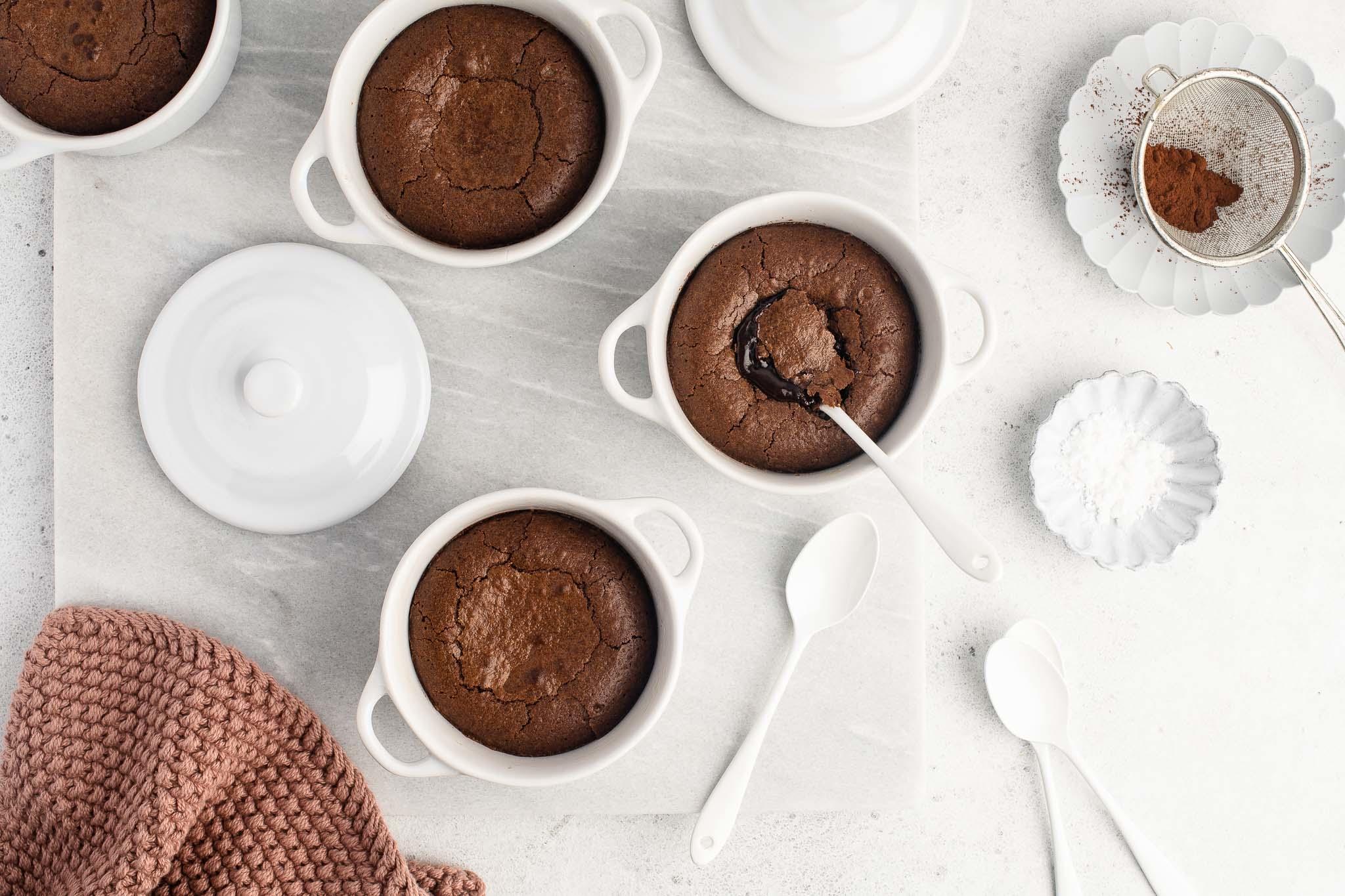 Chocolate Fondant recipe with step-by-step photos | Eat, Little Bird