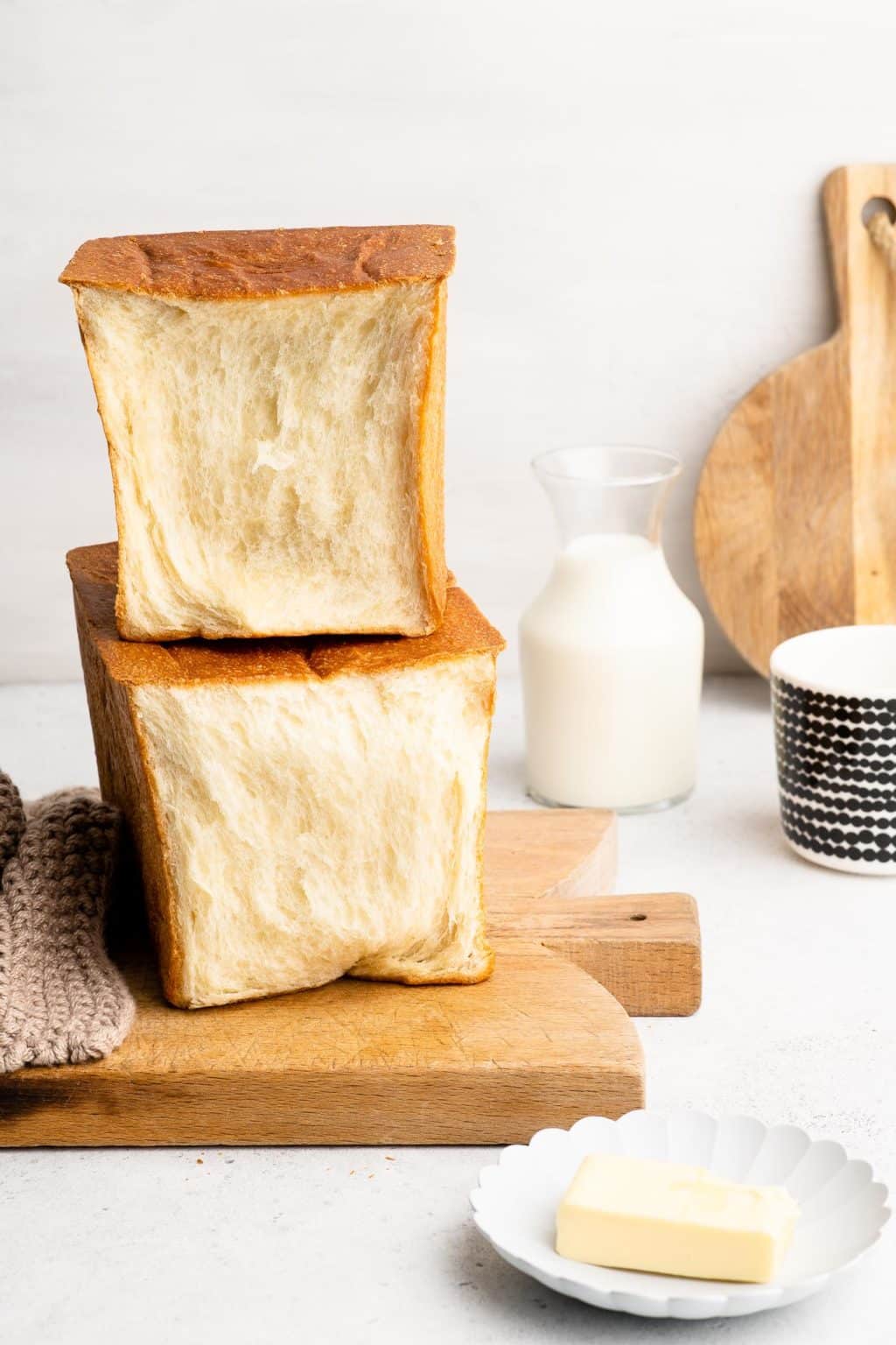 Japanese Milk Bread Loaf with step-by-step photos | Eat, Little Bird