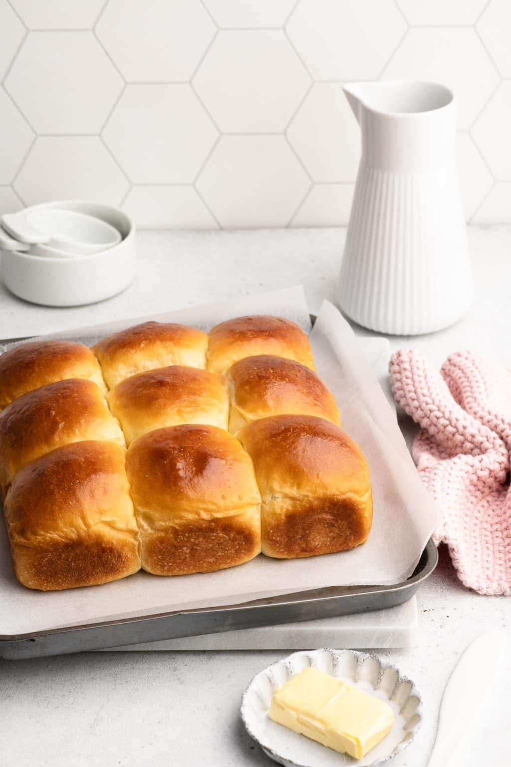 Japanese Milk Buns with step-by-step photos | Eat, Little Bird
