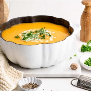 Classic Pumpkin Soup with step-by-step photos | Eat, Little Bird