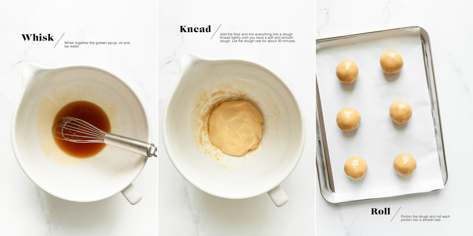 Chocolate Fudge Mooncakes with step-by-step photos | Eat, Little Bird