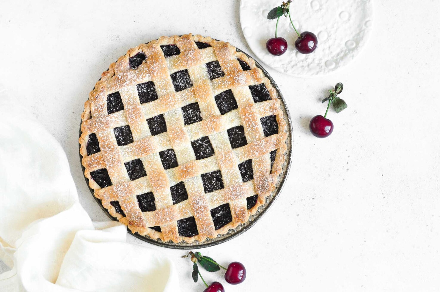 How to Make a Lattice Pie Crust with step-by-step photos
