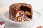 Piñata Cake recipe with step-by-step photos | Eat, Little Bird