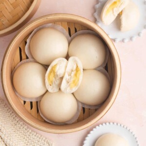 Steamed Custard Buns – Eat, Little Bird