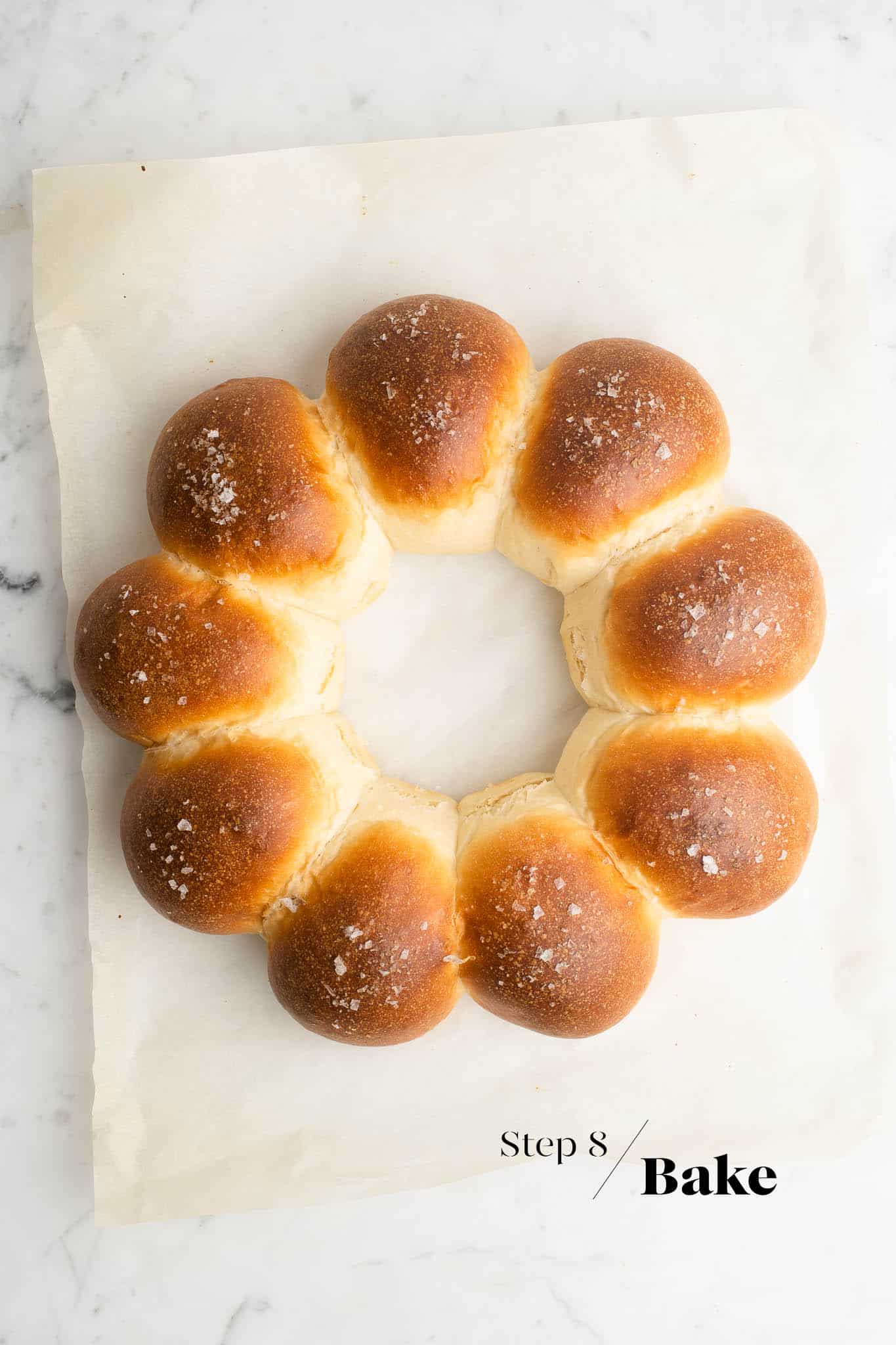 Baked Camembert Bread Rolls with step-by-step photos | Eat, Little Bird