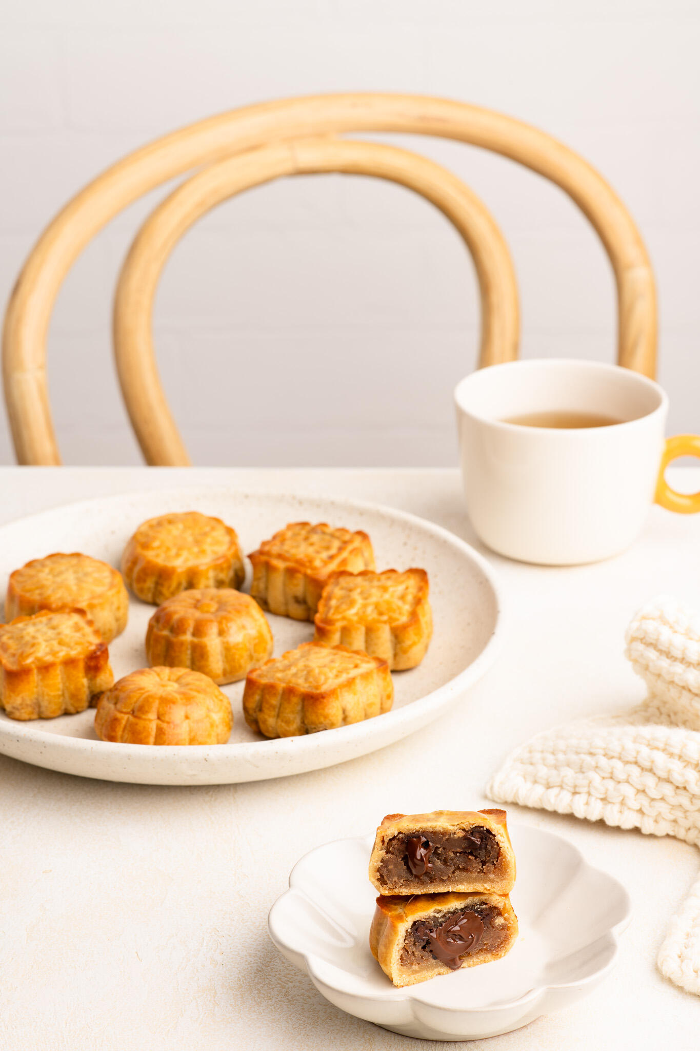 Mooncakes with Chestnut and Chocolate – Eat, Little Bird