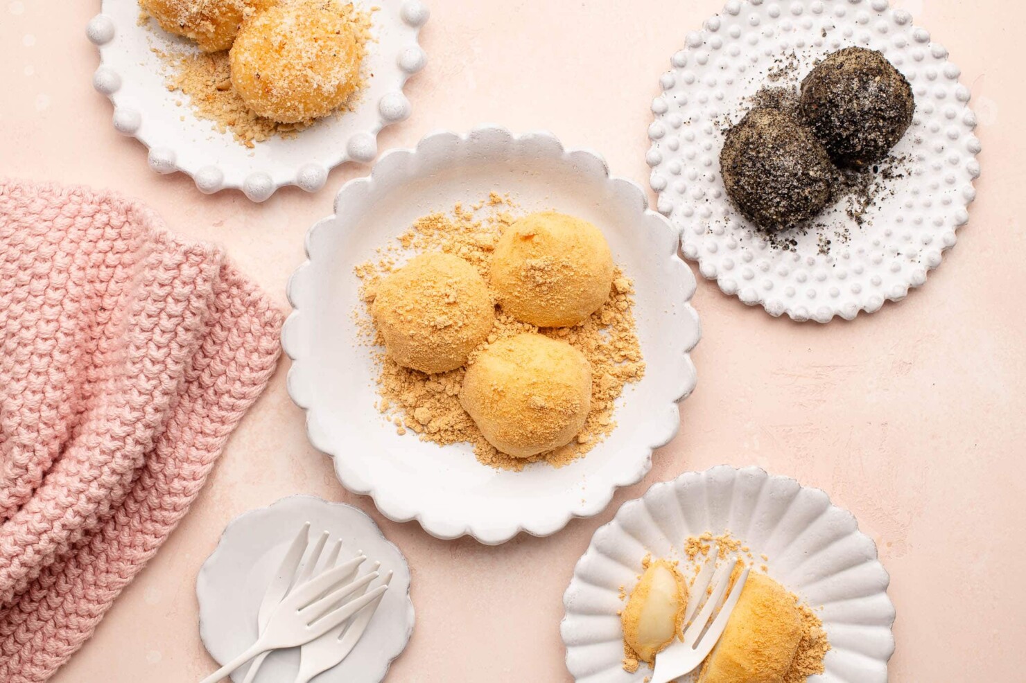 Homemade Mochi with step-by-step photos | Eat, Little Bird