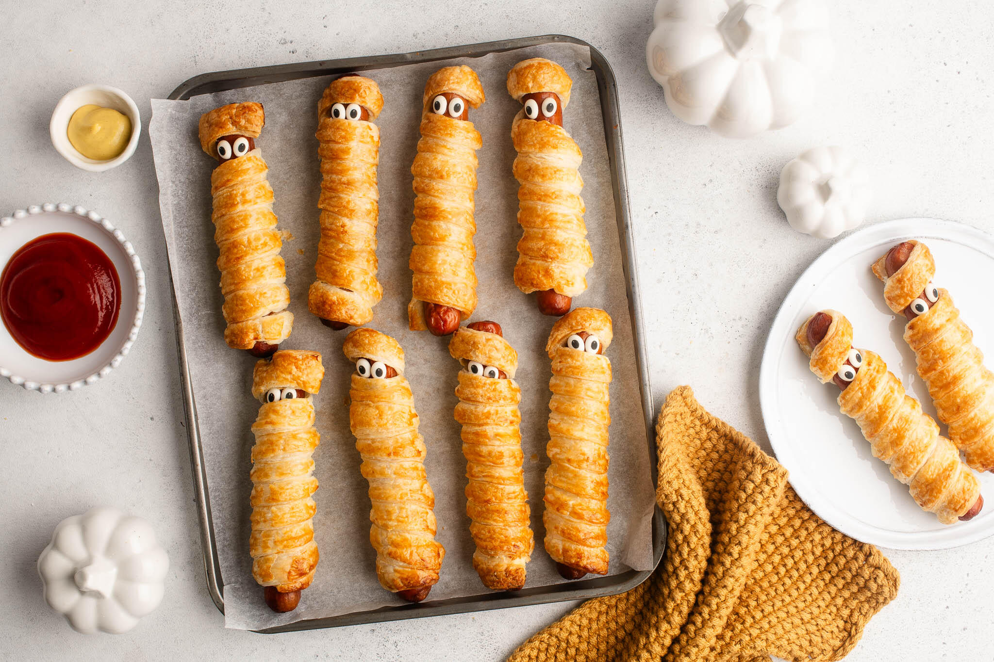 Hot Dog Mummies with step-by-step photos | Eat, Little Bird