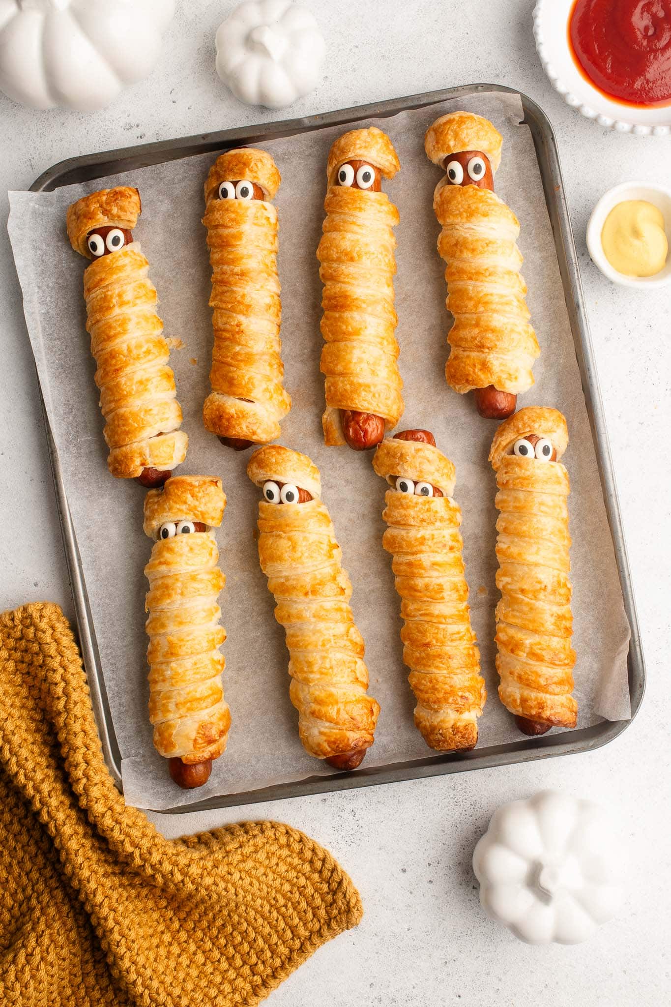 Hot Dog Mummies with step-by-step photos | Eat, Little Bird