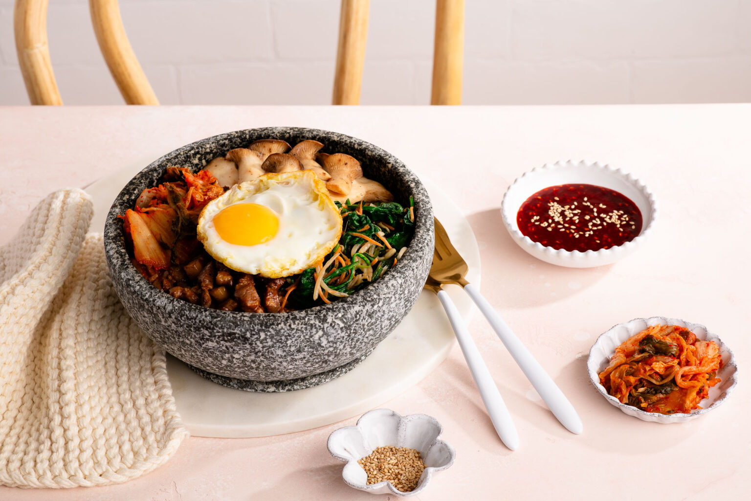 Bibimbap with step-by-step photos | Eat, Little Bird