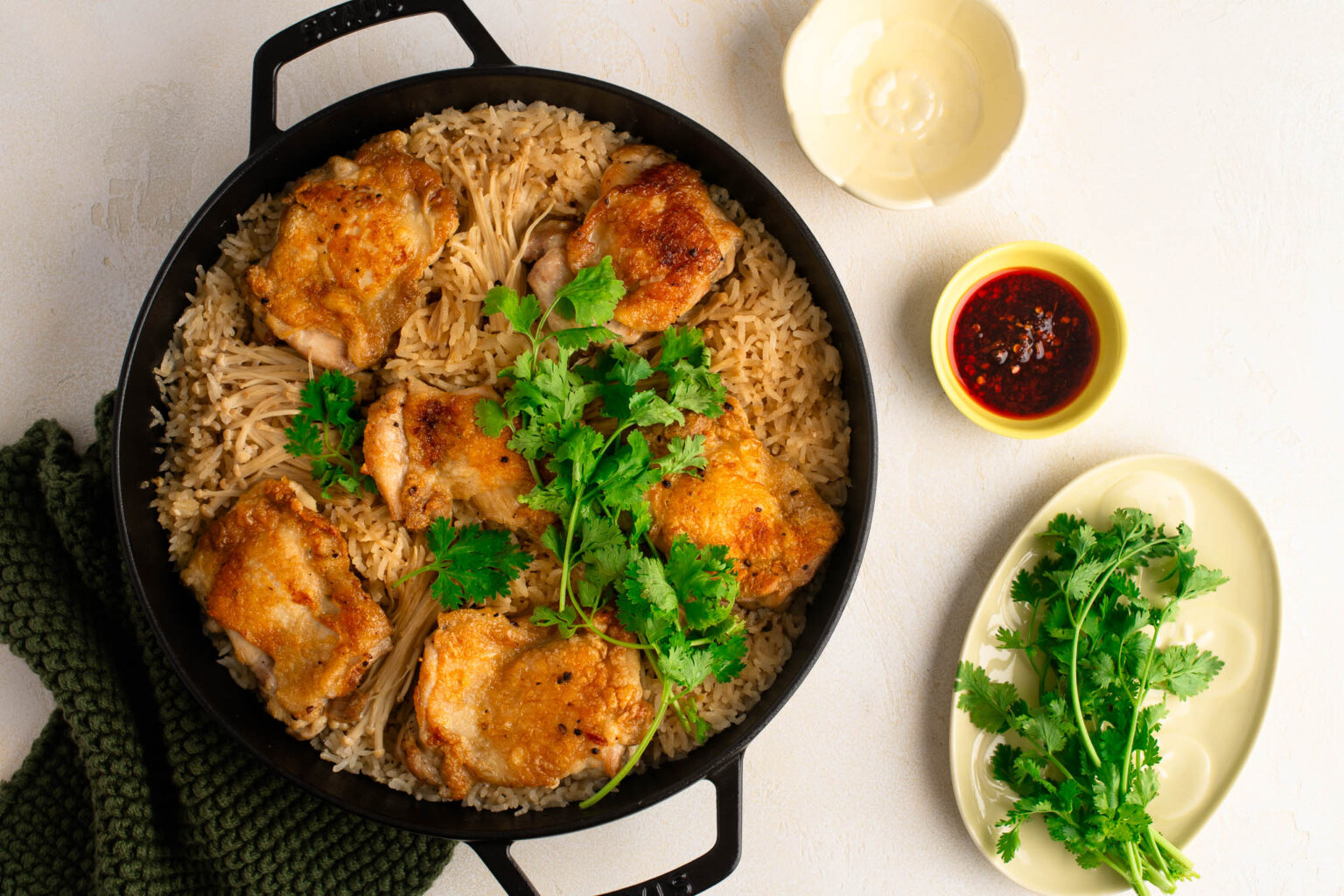 One Pan Chicken and Rice with step-by-step photos | Eat, Little Bird
