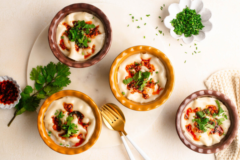 Dumpling Lasagna with step-by-step photos | Eat, Little Bird