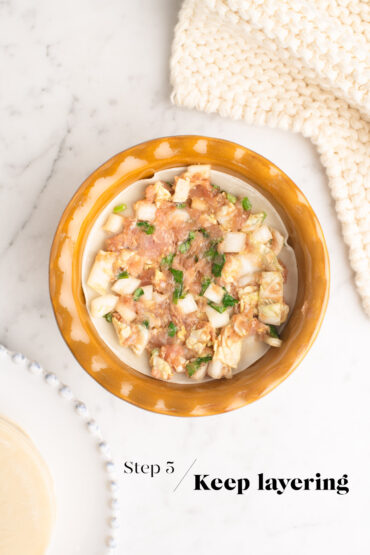 Dumpling Lasagna with step-by-step photos | Eat, Little Bird